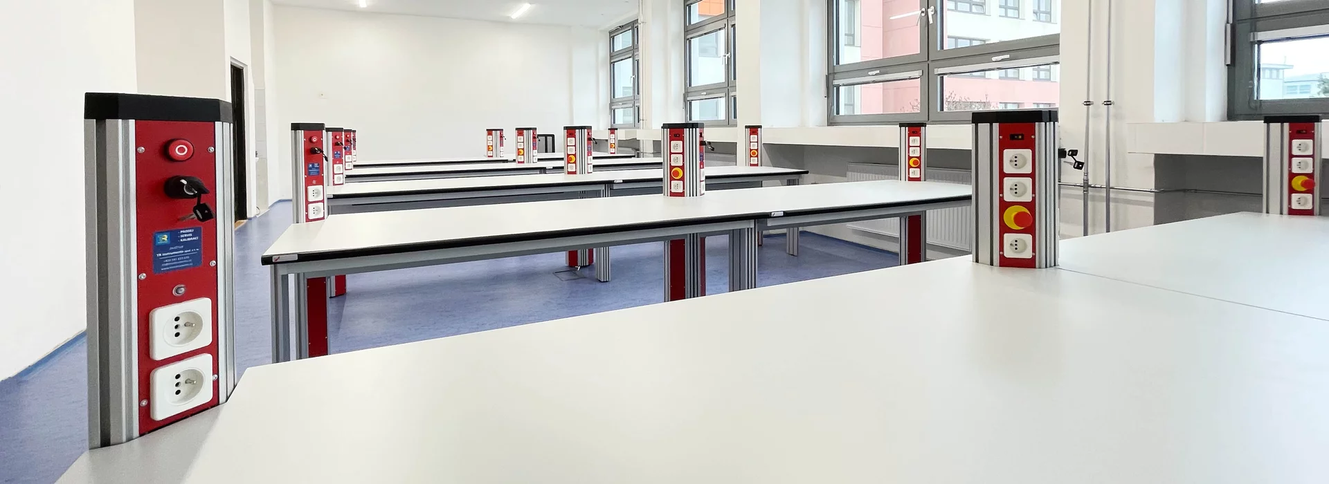 Modernizace učebny pro Žilinskou univerzitu | TR instruments